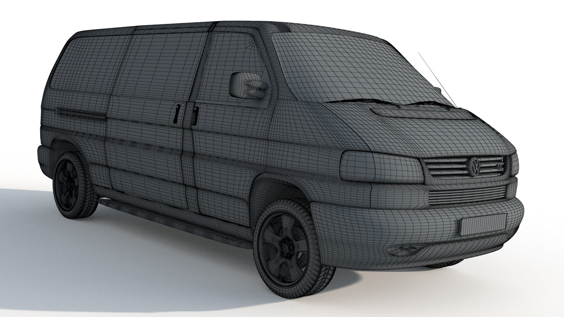 Volkswagen Transporter 2.0 TDI - 3D Model by ferhatkose19