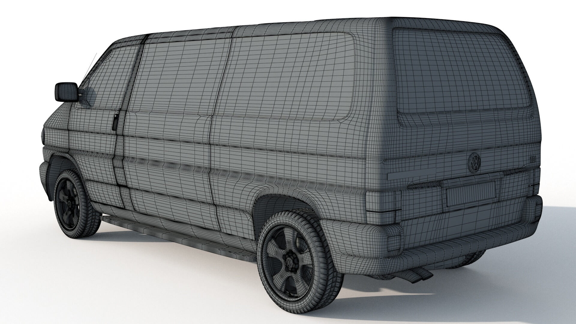 Volkswagen Transporter 2.0 TDI - 3D Model by ferhatkose19