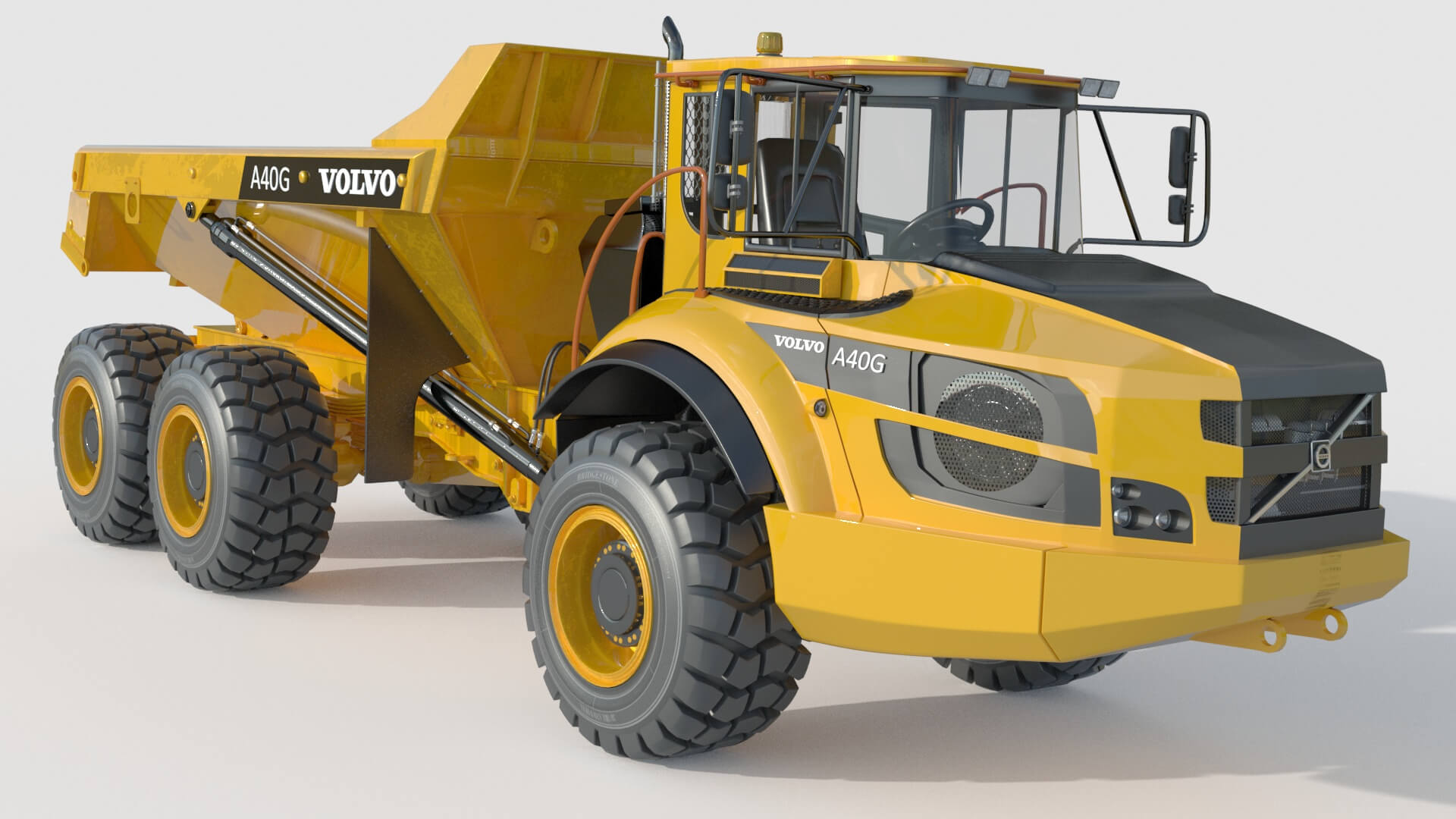 Volvo A40G Wheel Truck - 3D Model by ferhatkose19