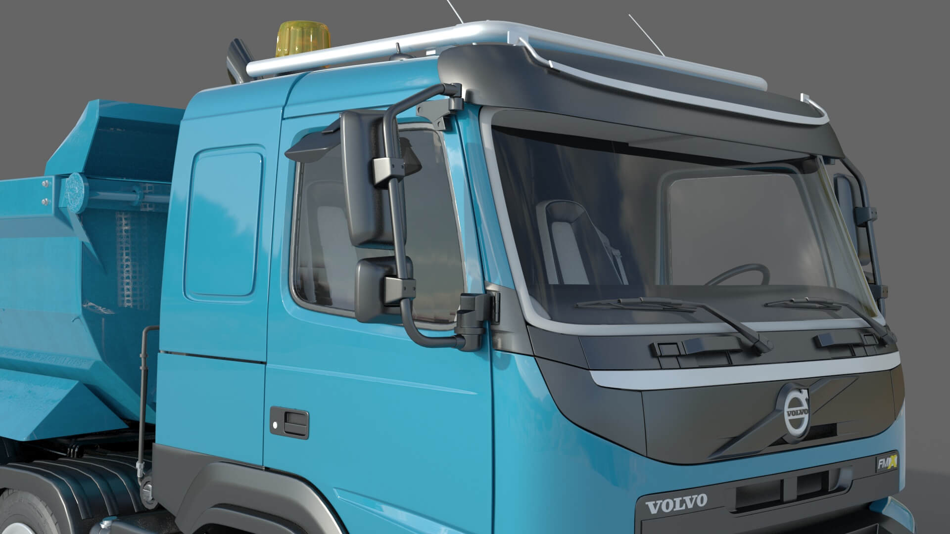 Volvo Fmx 500 8X4 Billencs Dump Truck - 3D Model by ferhatkose19