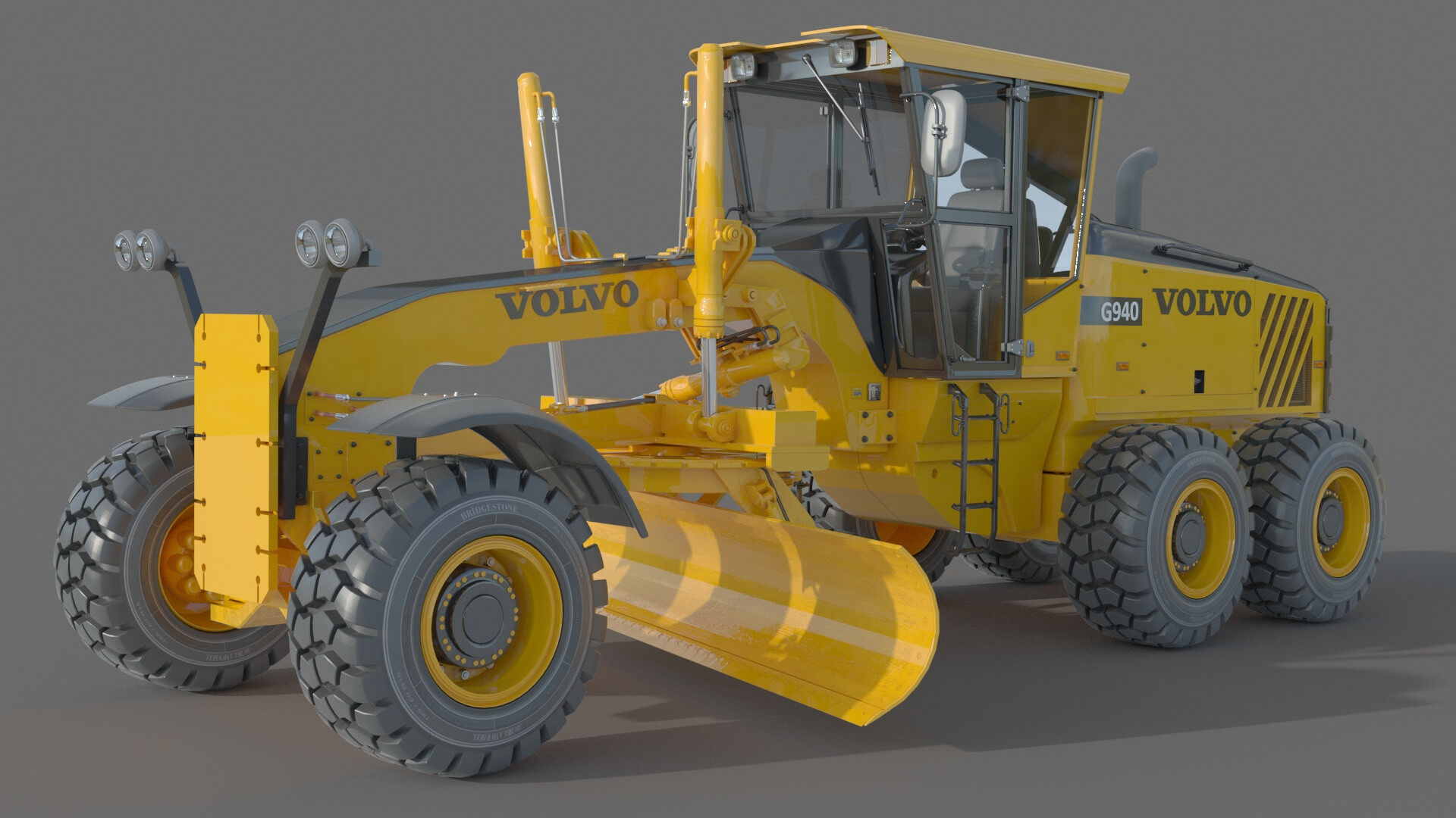 Volvo G940 Grader - 3D Model by ferhatkose19
