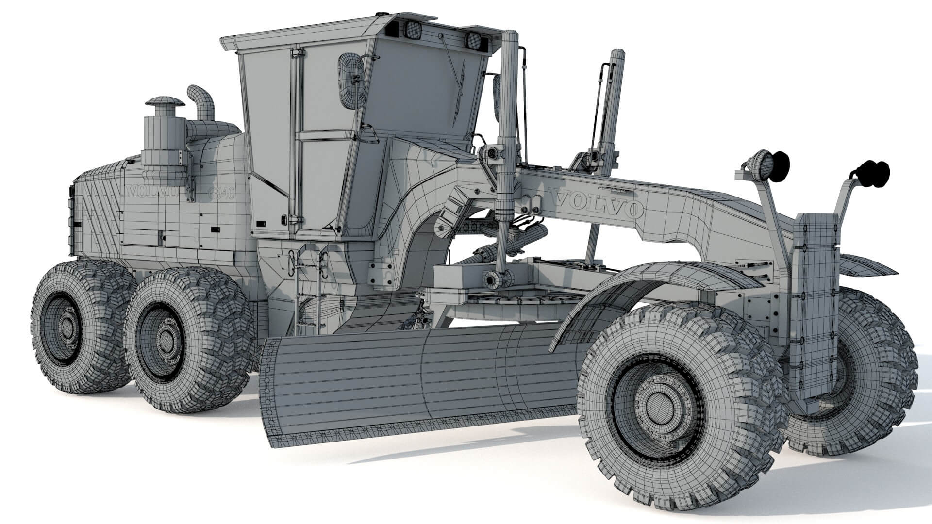 Volvo G940 Grader - 3D Model by ferhatkose19