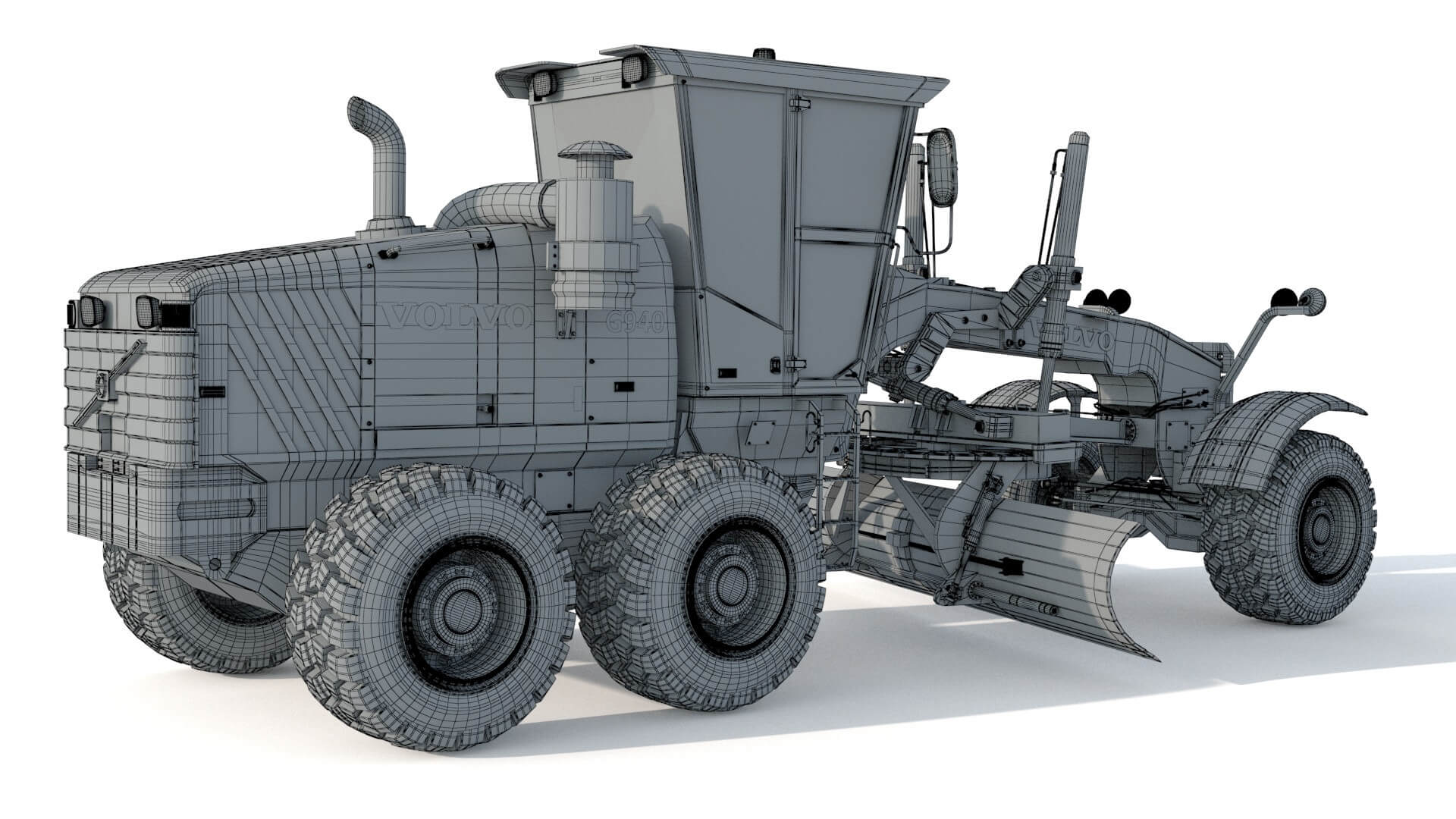 Volvo G940 Grader - 3D Model by ferhatkose19