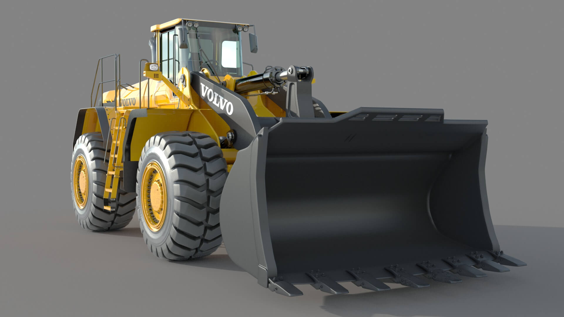 Volvo L350F Wheel Loader - 3D Model by ferhatkose19