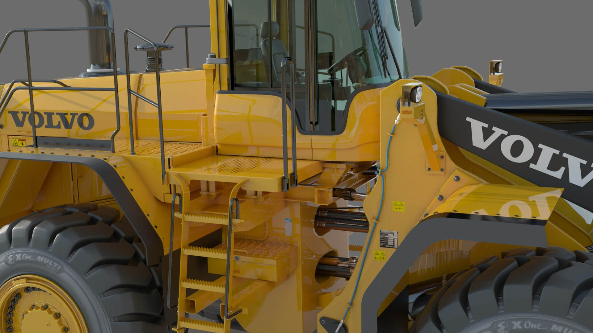 Volvo L350F Wheel Loader - 3D Model by ferhatkose19