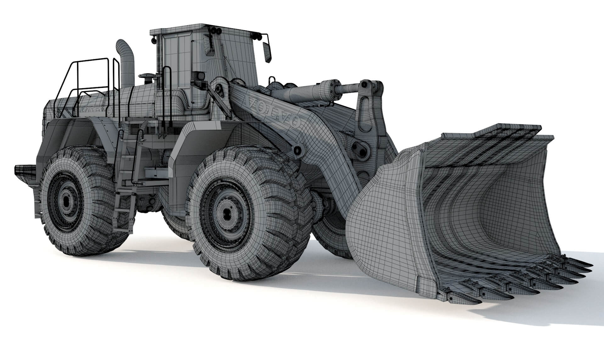Volvo L350F Wheel Loader - 3D Model by ferhatkose19