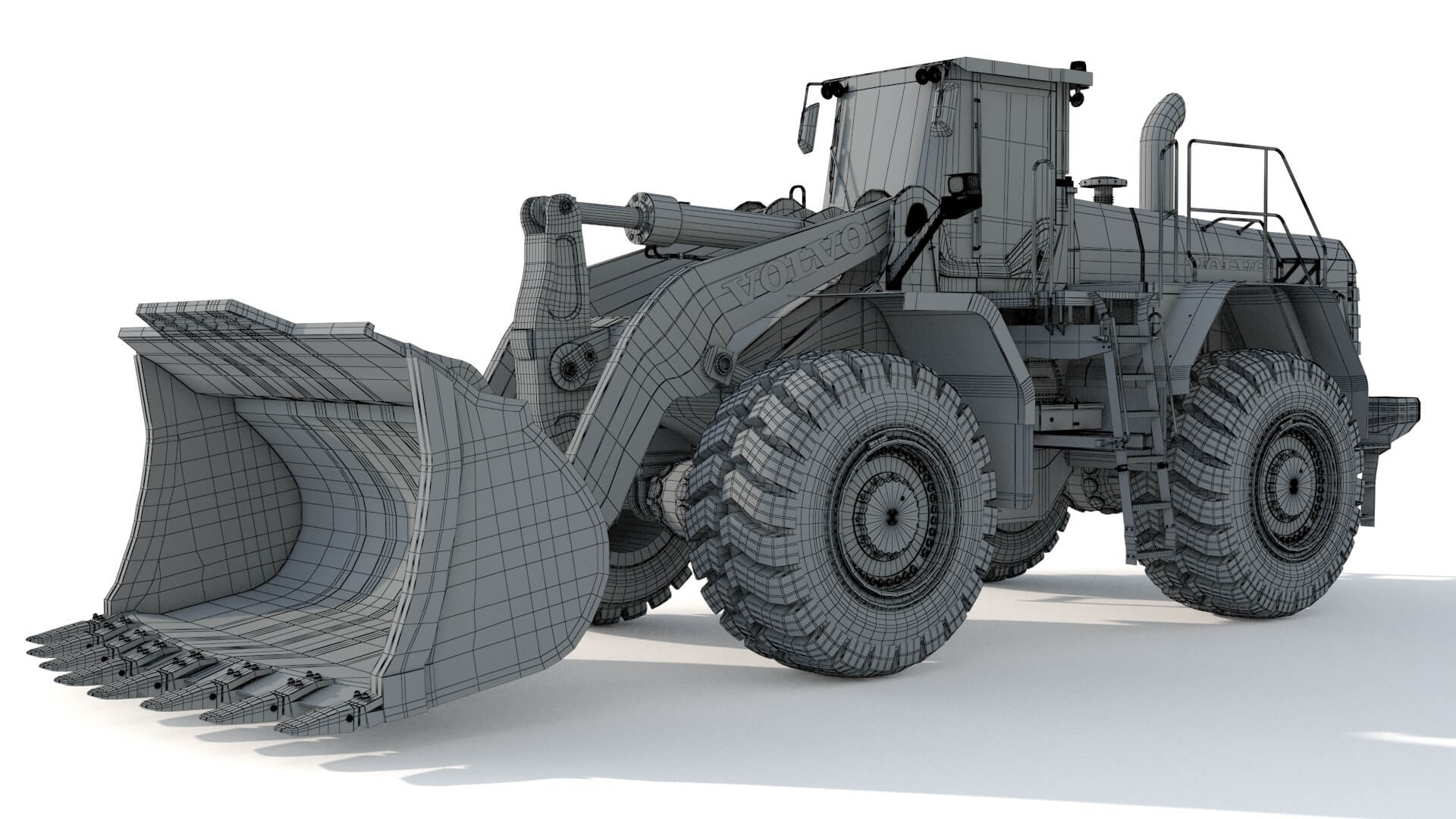 Volvo L350F Wheel Loader - 3D Model by ferhatkose19