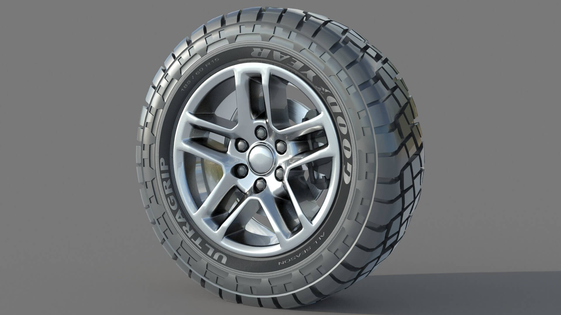 Wheel Rim Tire 17 - 3D Model by ferhatkose19