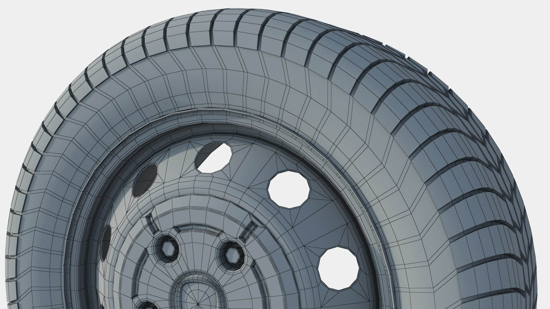 Wheel Rim Tire - 3D Model by ferhatkose19