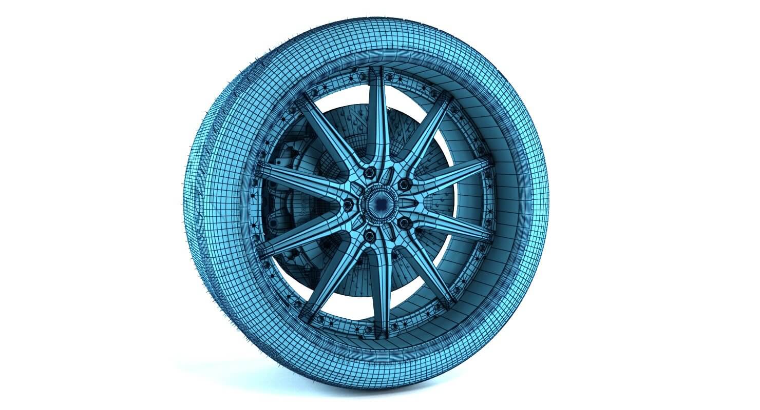 Wheel Rim - 3D Model by ferhatkose19