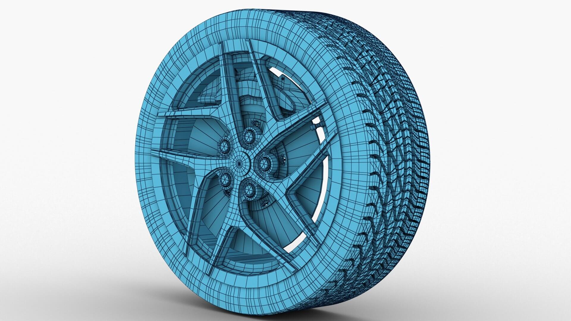 Wheel Rim - 3D Model by ferhatkose19