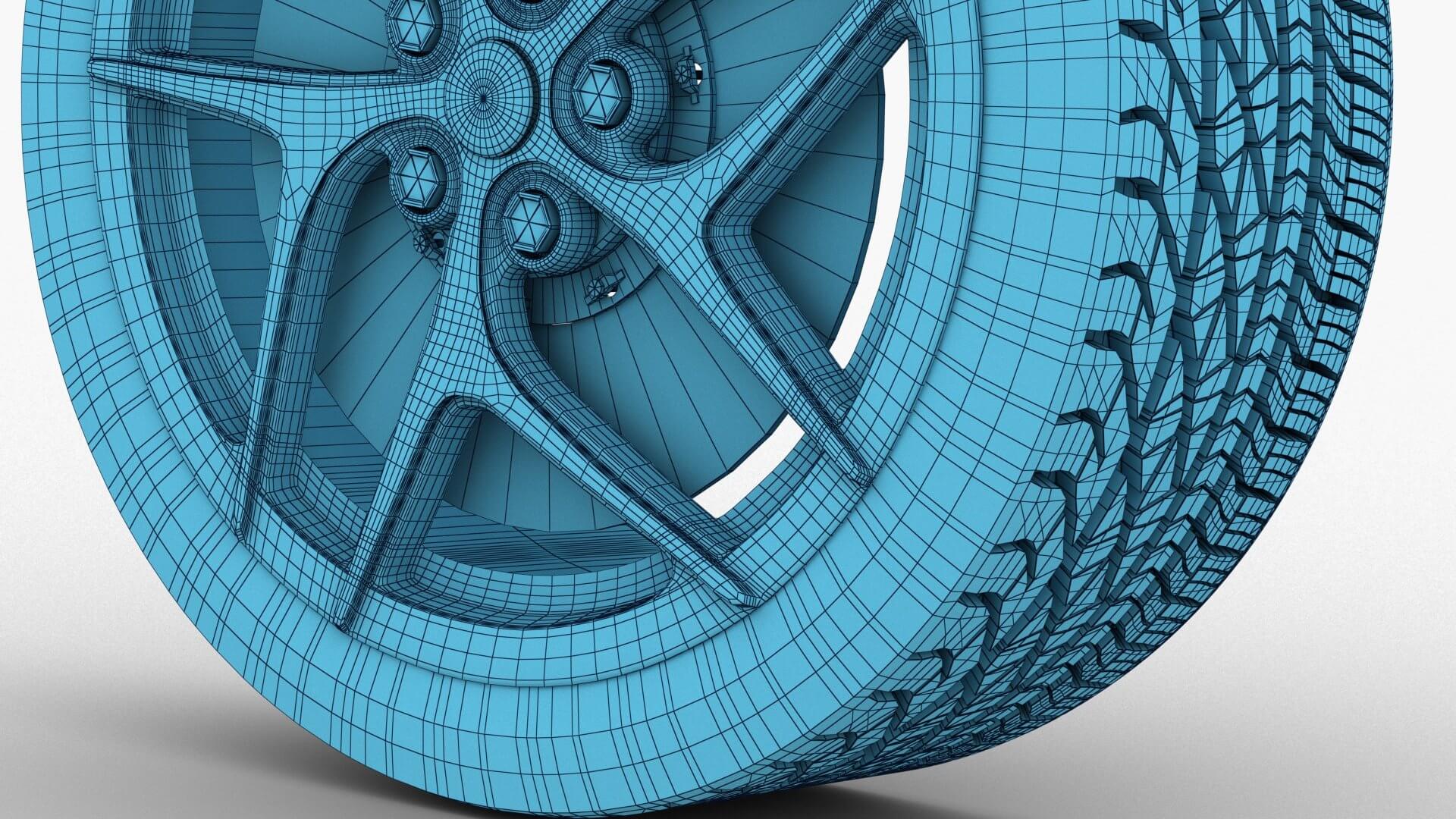 Wheel Rim - 3D Model by ferhatkose19