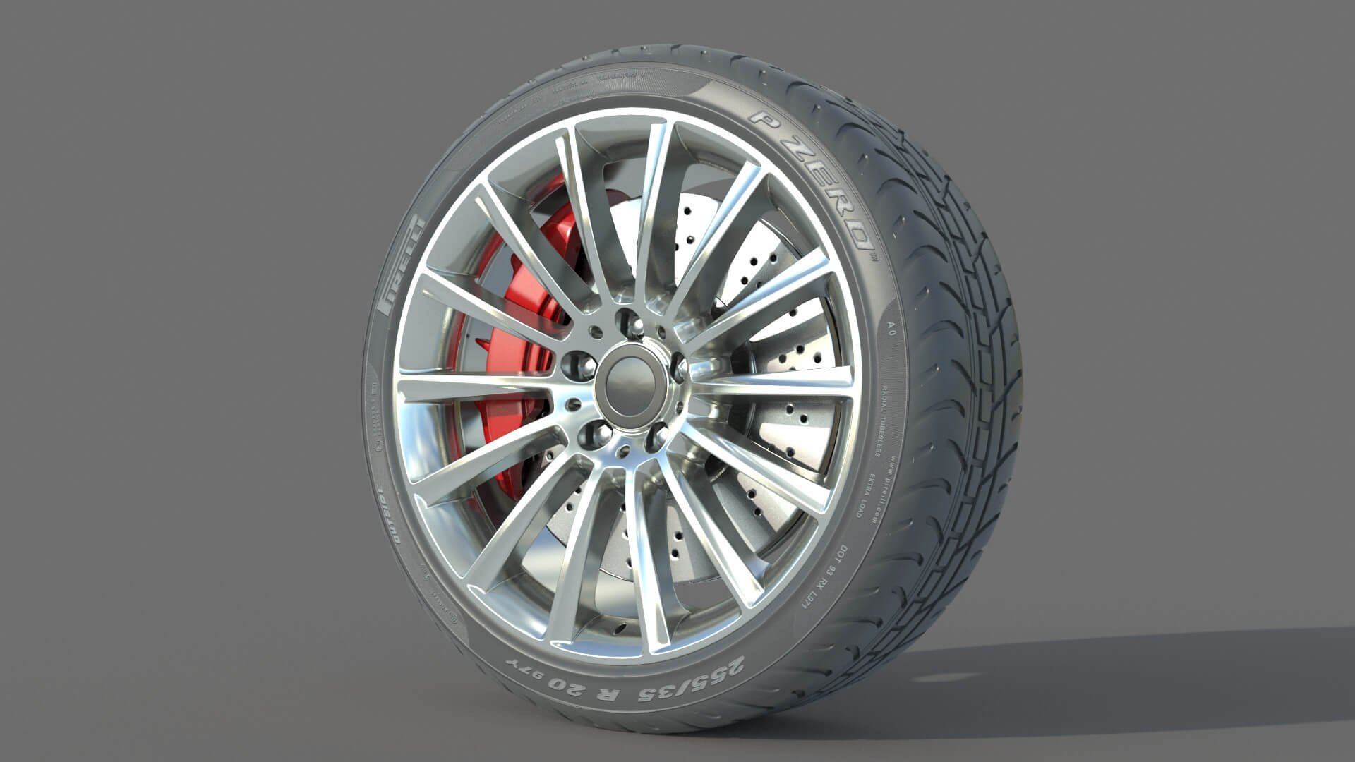 Whell Rim Tire 24 - 3D Model by ferhatkose19