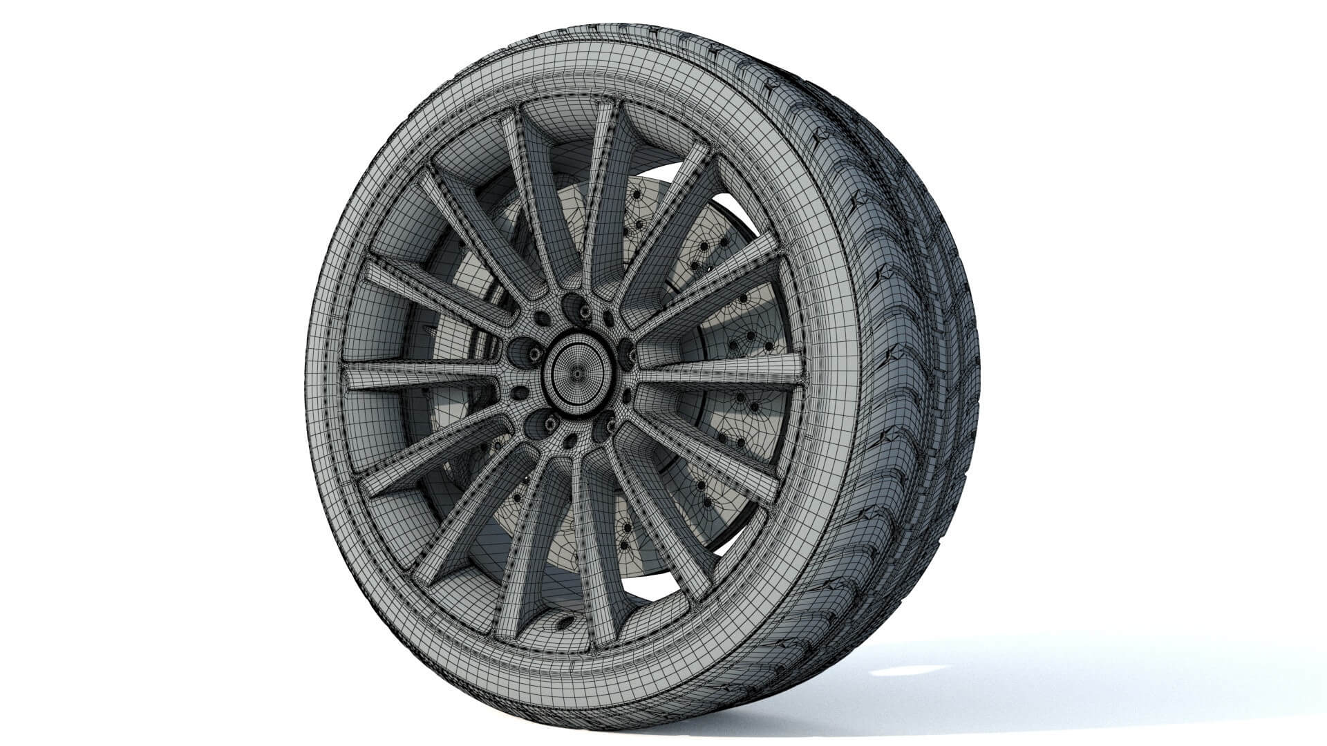Whell Rim Tire 24 - 3D Model by ferhatkose19