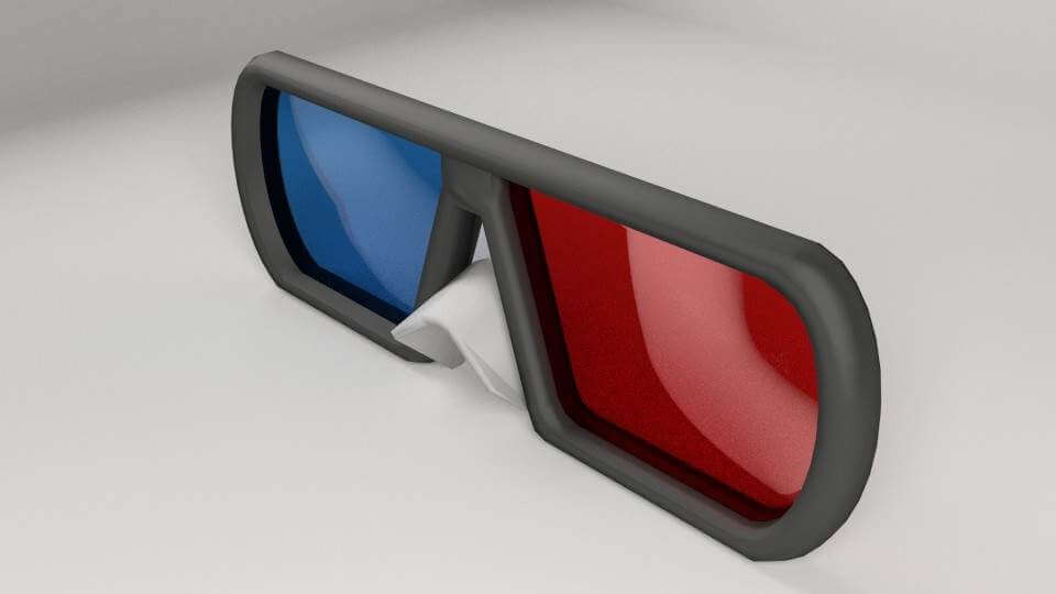 3D Spectacles - Glasses by fikreezakwan