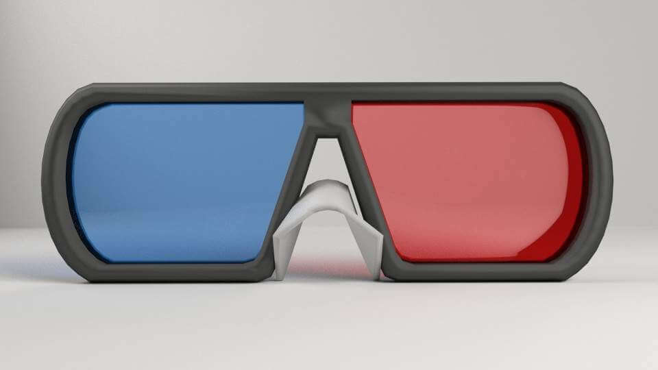 3D Spectacles - Glasses by fikreezakwan