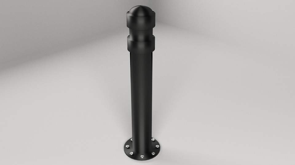 Bollard 3 - 3D Model by fikreezakwan
