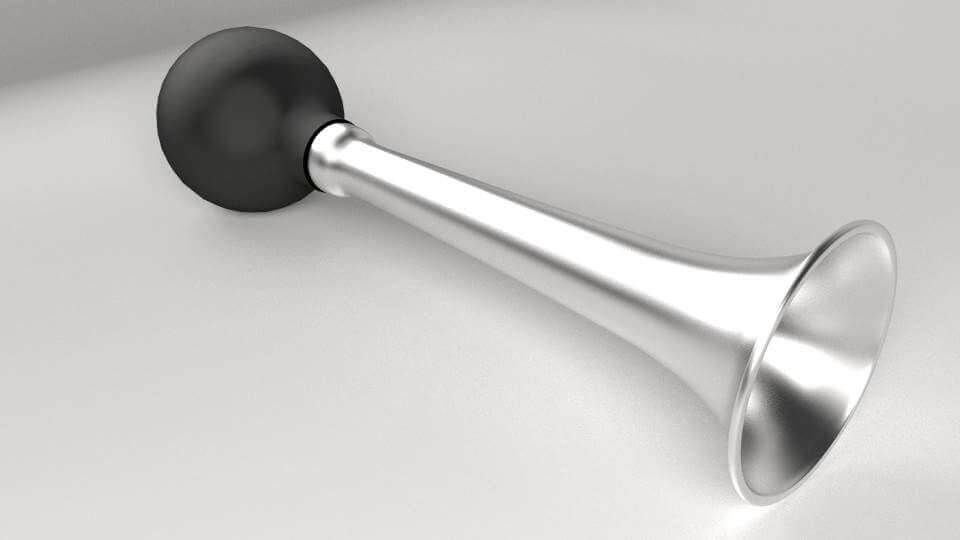 Bulb Horn - 3D Model by fikreezakwan