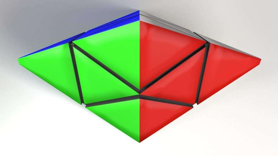 Combination Puzzle - Skewb Diamond 3D Model by fikreezakwan