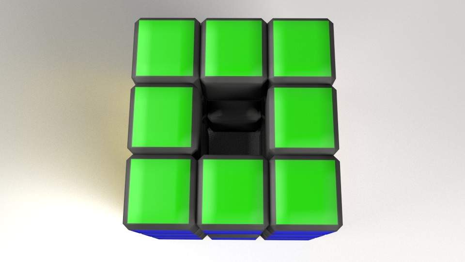 Combination Puzzle - Void Cube 3D Model by fikreezakwan