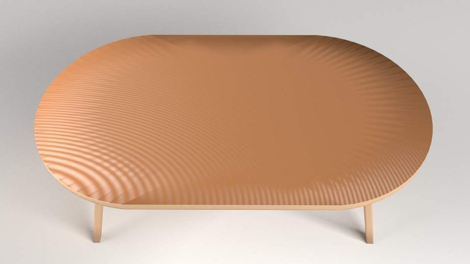 D-End Table 3D Model by fikreezakwan