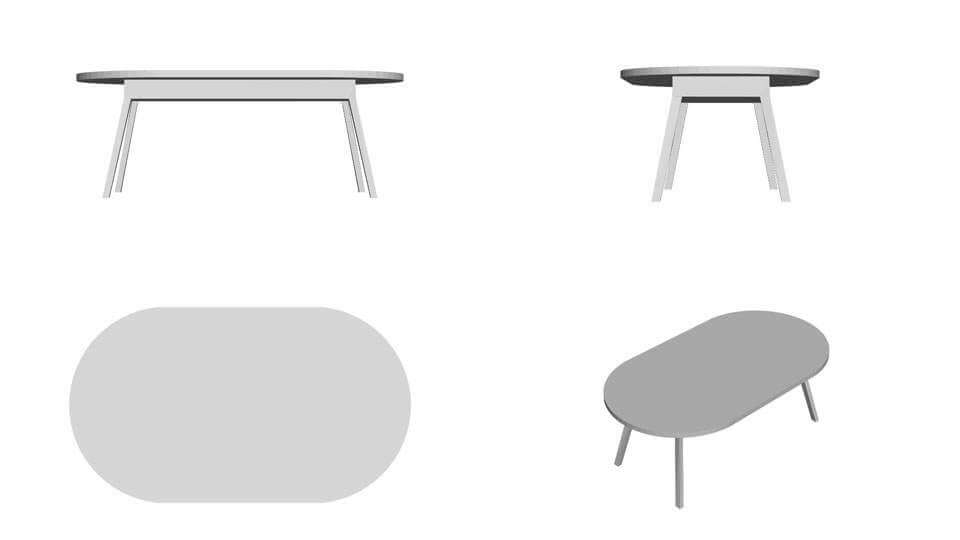 D-End Table 3D Model by fikreezakwan