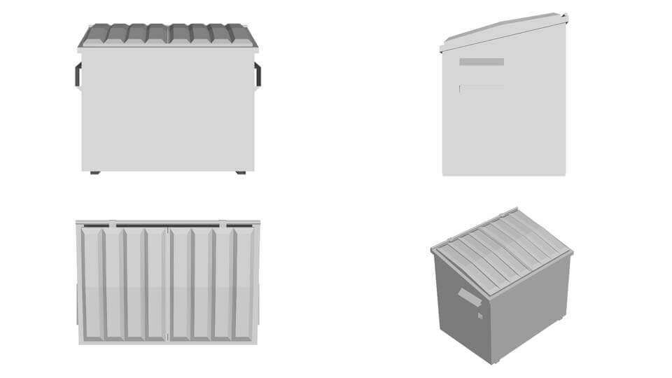 Dumpster 2 - 3D Model by fikreezakwan