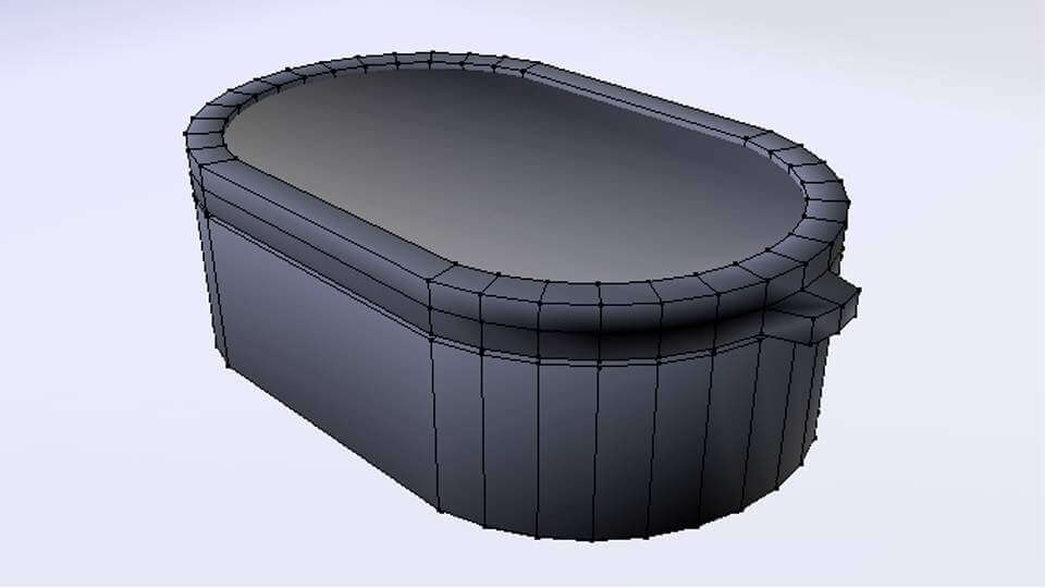 Food Storage Container 3 - 3D Model by fikreezakwan