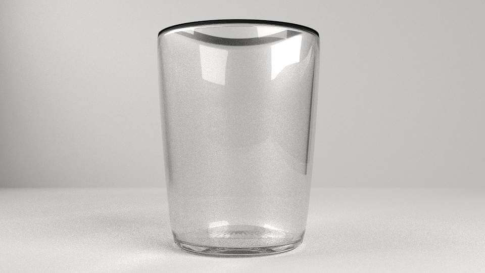 Glass Cup - Free 3D Model by fikreezakwan