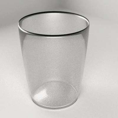 Glass Cup - Free 3D Model by fikreezakwan