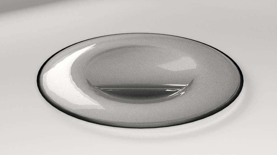 Glass Plate - Free 3D Model by fikreezakwan