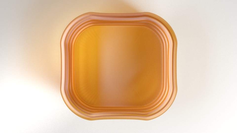 Inflatable Pool - Square Shape 3D Model by fikreezakwan