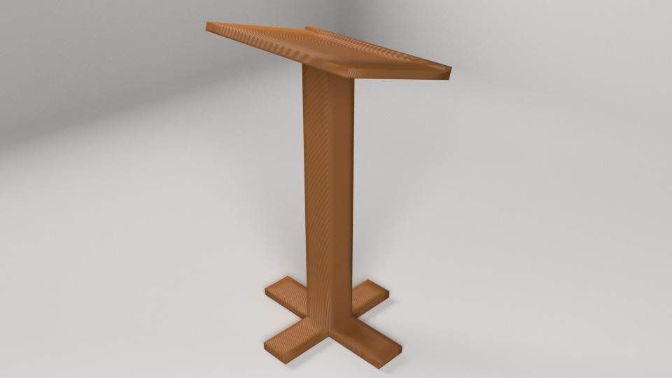 Lectern 2 - 3D Model by fikreezakwan