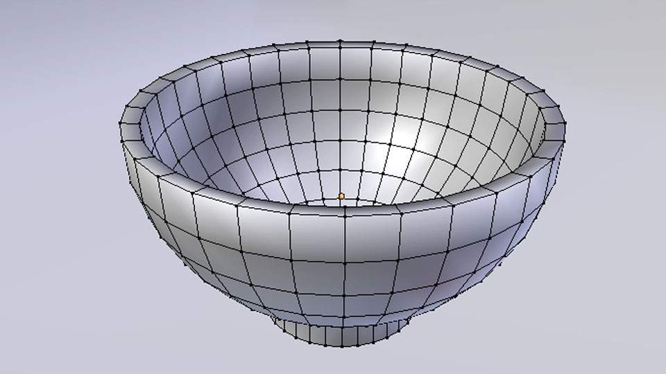Metal Bowl - Free 3D Model by fikreezakwan