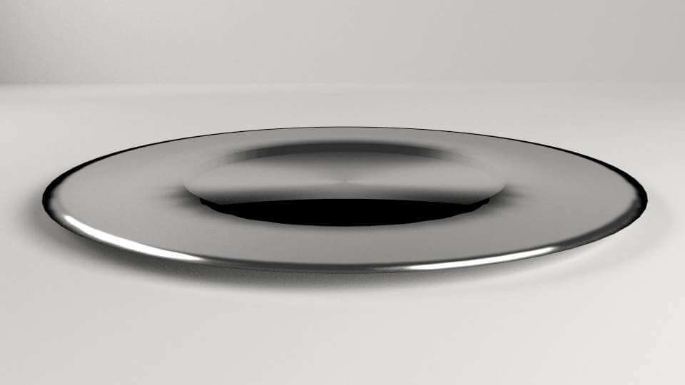 Metal Plate - Free 3D Model by fikreezakwan