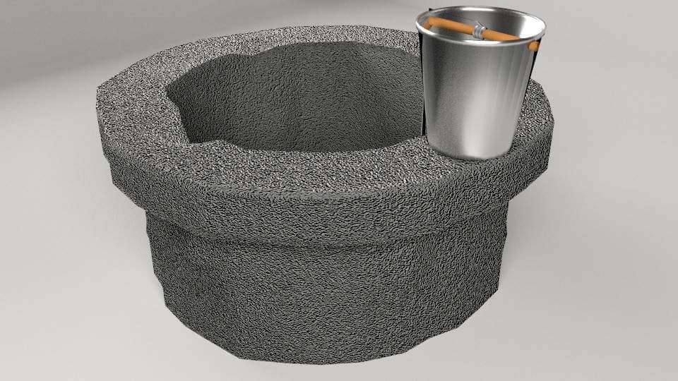 Open Well - 3D Model by fikreezakwan