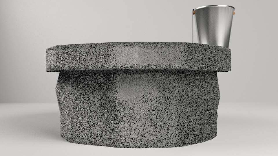 Open Well - 3D Model by fikreezakwan