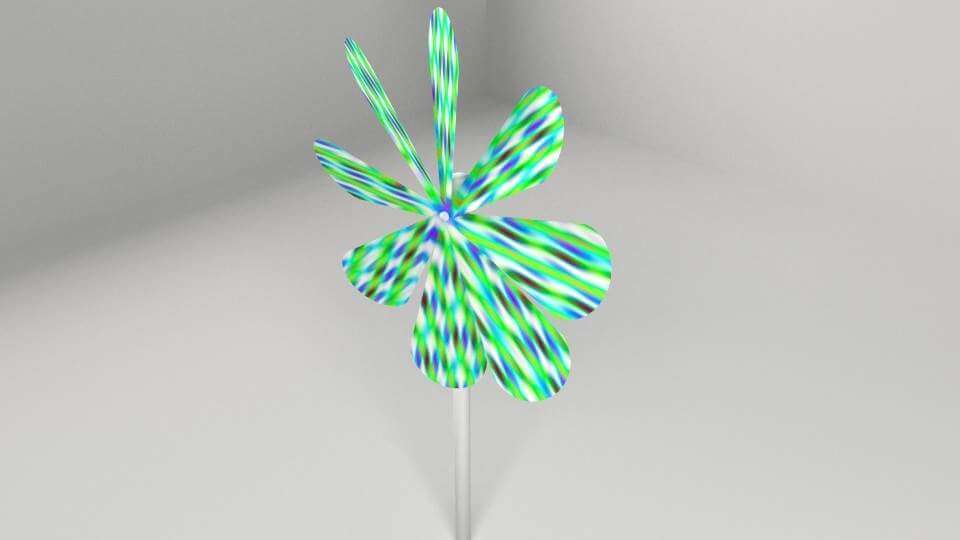 Pinwheel 3 - 3D Model by fikreezakwan