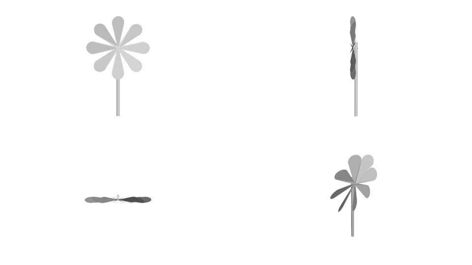 Pinwheel 3 - 3D Model by fikreezakwan