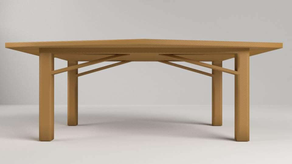 Specific Shape Table - 3D Model by fikreezakwan