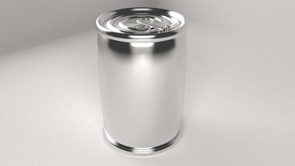 Tin Can 3 - 3D Model by fikreezakwan