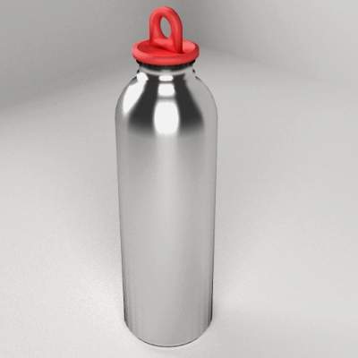 Vacuum Flask 1 - 3D Model by fikreezakwan