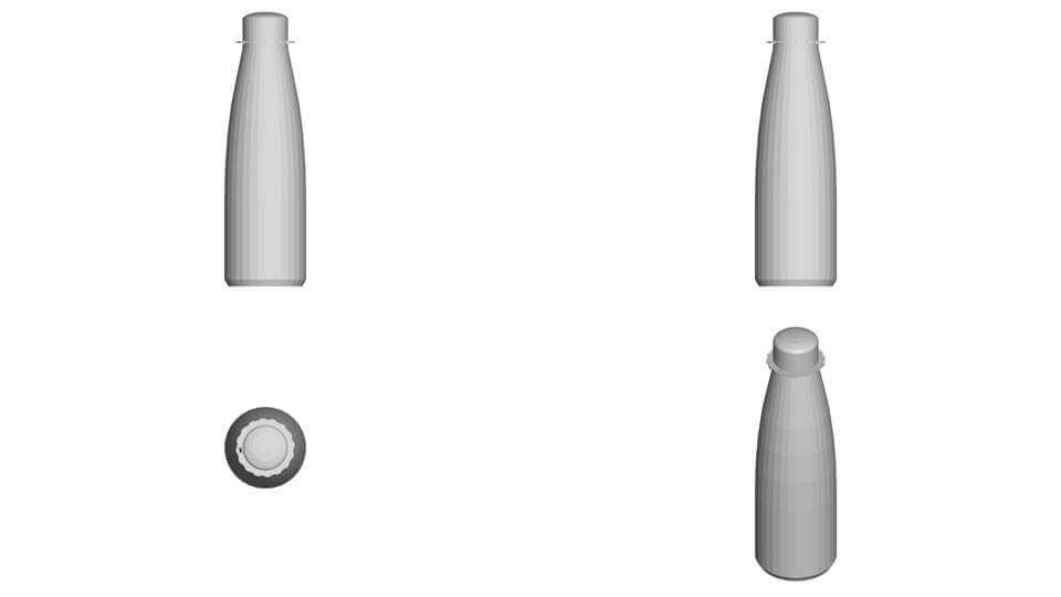 Vacuum Flask 2 - 3D Model by fikreezakwan