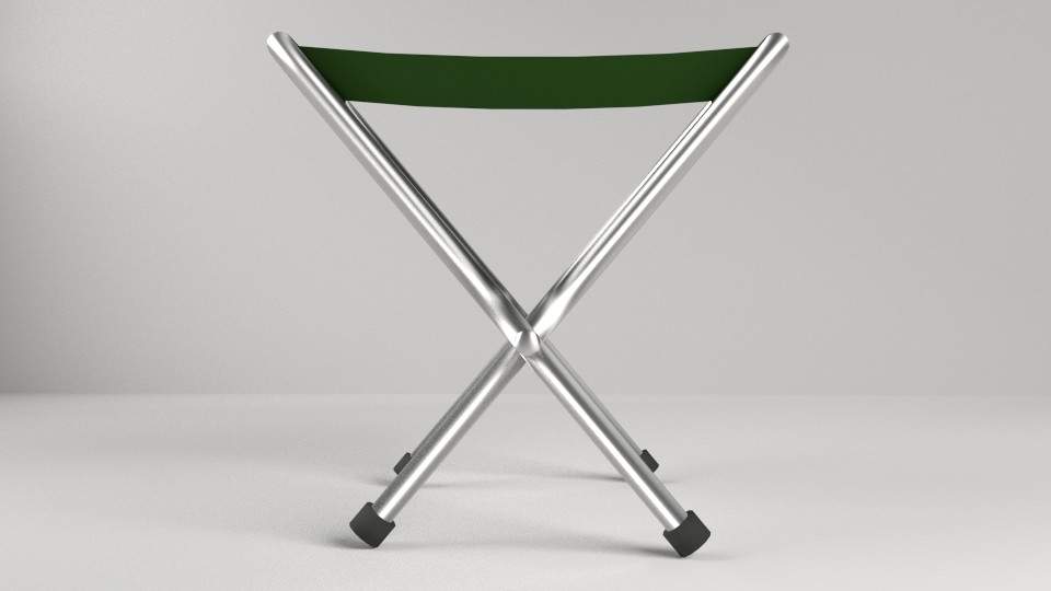 X-Shape Chair 3 3D Model by fikreezakwan