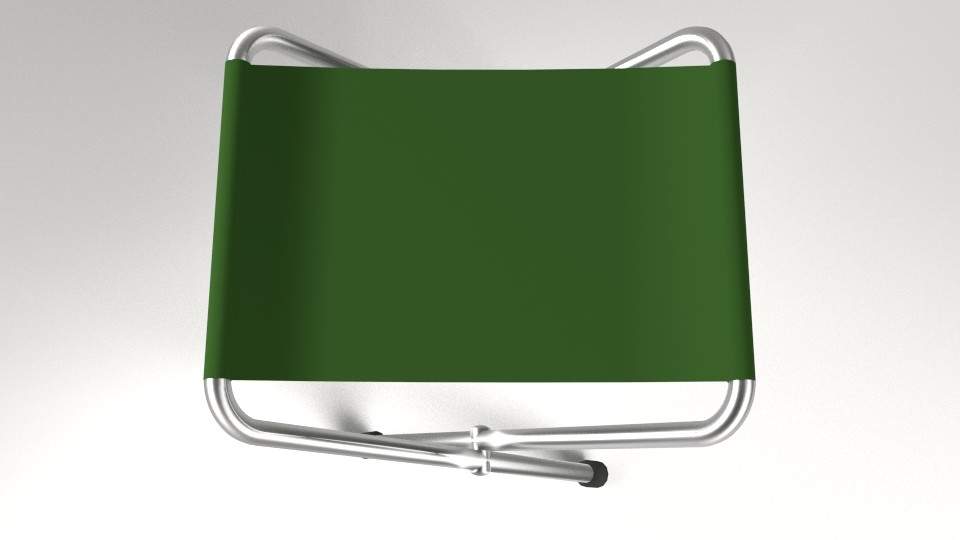 X-Shape Chair 3 3D Model by fikreezakwan