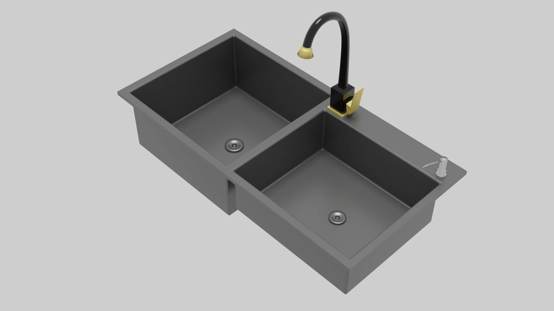 Modern Sink - 3D Model by Filip Dragon