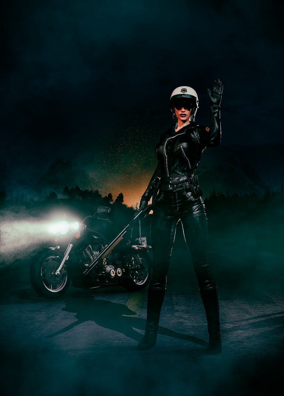 Blockade 3D Render | RenderHub Gallery