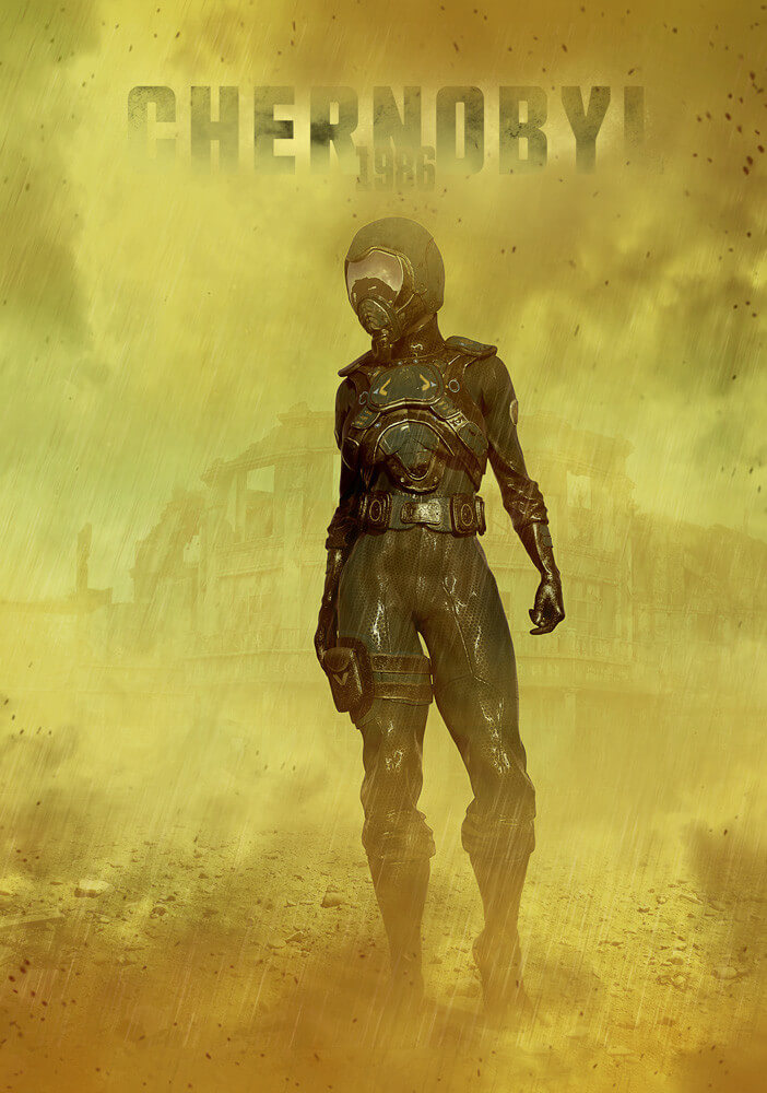 Chernobyl 3D Render, Digital Art by filum