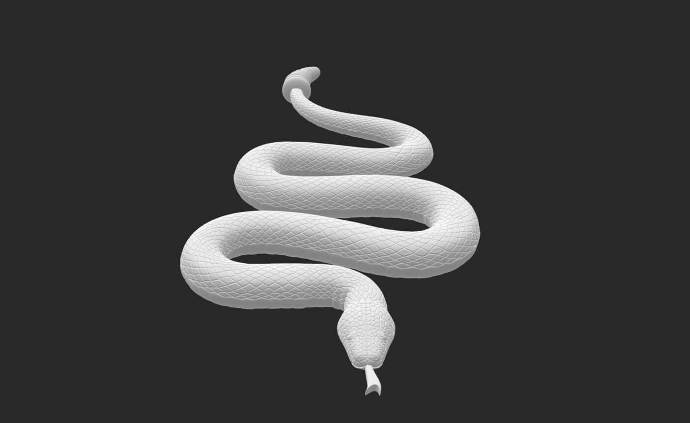Snake Rattling - 3D Print Model by Find3D