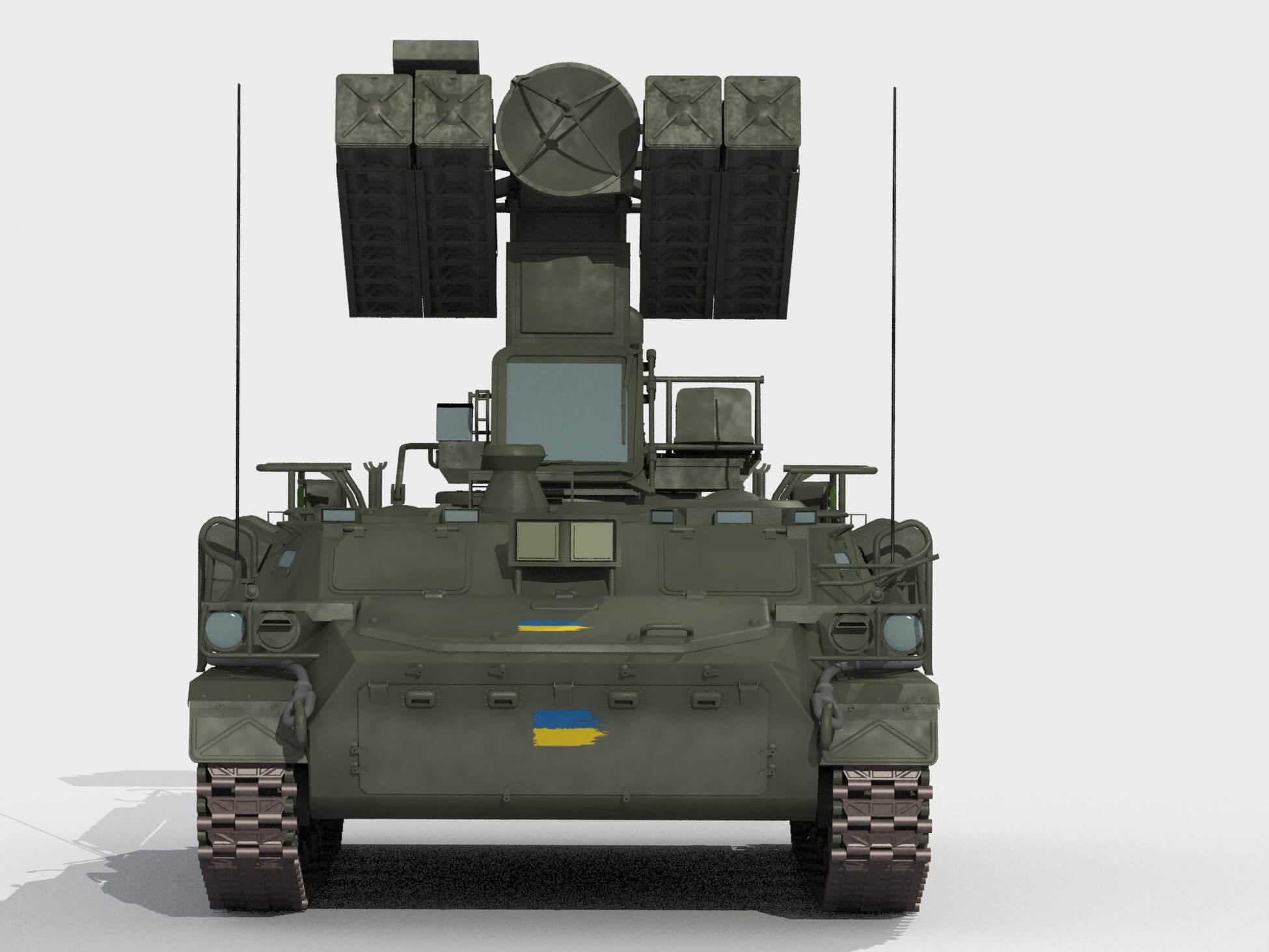 9K35 Strela-10 / SA-13 Gopher 3D Model by FiniasK